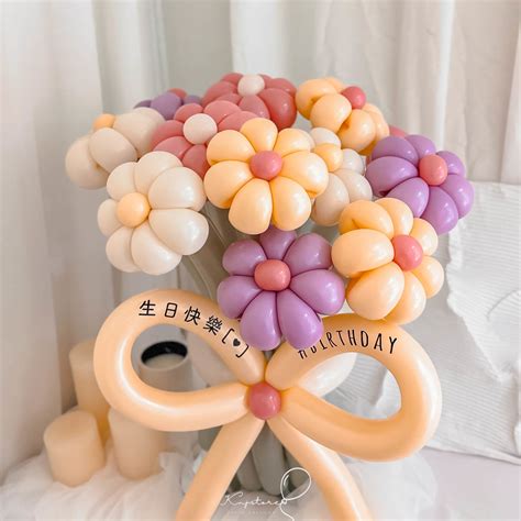 韓式氣球花束 KNJ Balloon Store派對氣球永生花藝