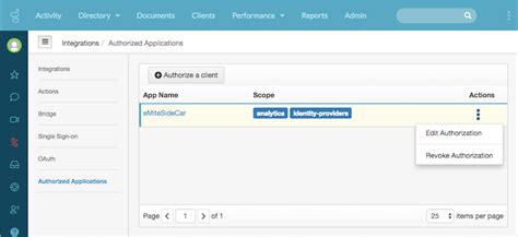 View OAuth Clients You Have Authorized Genesys Cloud Resource Center