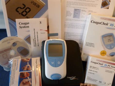 Roche Coaguchek Xs Pt Inr Meter Testing Kit 48 India Ubuy
