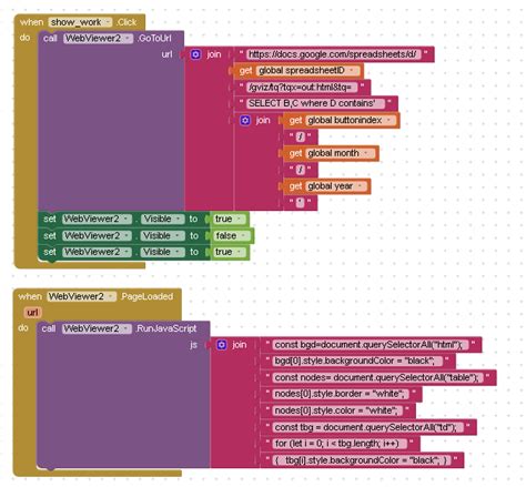 Webviewer Contents Does Not Show Up Until Button Or A Textbox Is Clicked Mit App Inventor Help