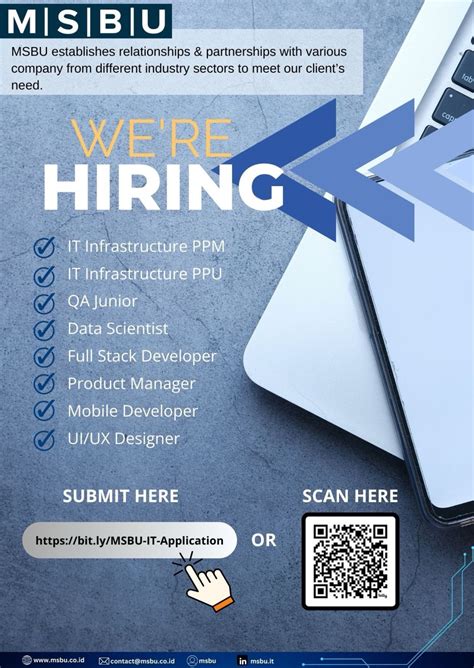 Hiring Itjobs Techcareers Recruitment Msbu Ayudia Indrawati