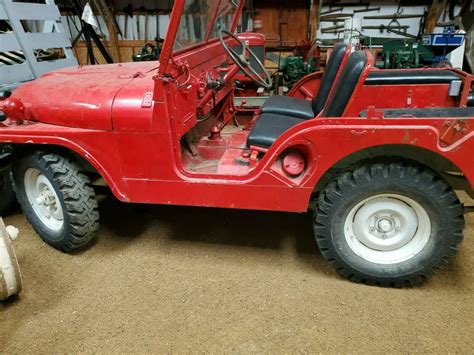 This Is A 1953 Willys M38 Jeep That Needs Restoration For Sale