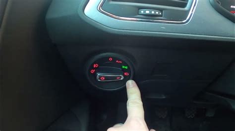 How To Enable Or Disable Dipped Beam In Seat Leon Iii 2012 2020 Use Headlights Youtube