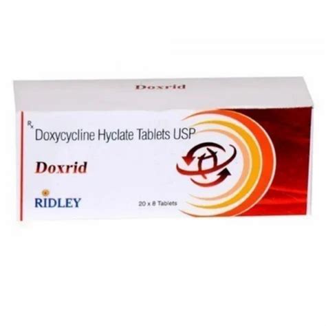 Doxycycline Hyclate Tablets Usp Strength 100mg At ₹ 98 Stripe In Nagpur