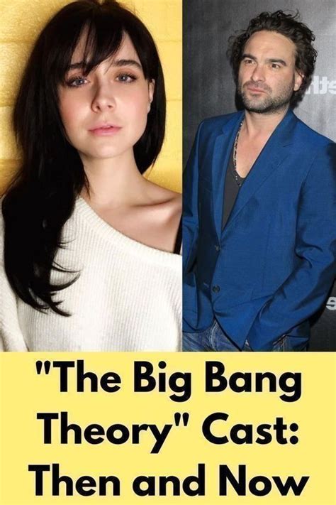 The Big Bang Theory Cast Then And Now Big Bang Theory Bigbang It Cast