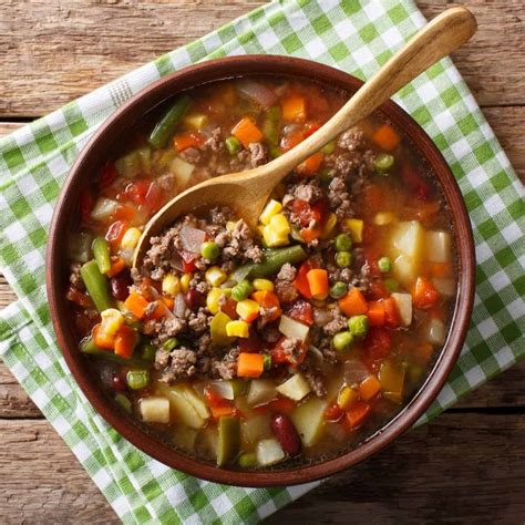 27 Best Ground Beef Soup Recipes Homemade Food Youll Love