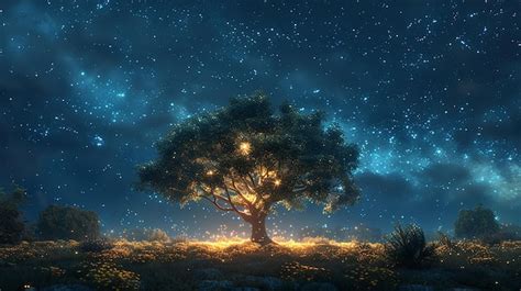 Premium Photo 3d Render Of A Tree Landscape