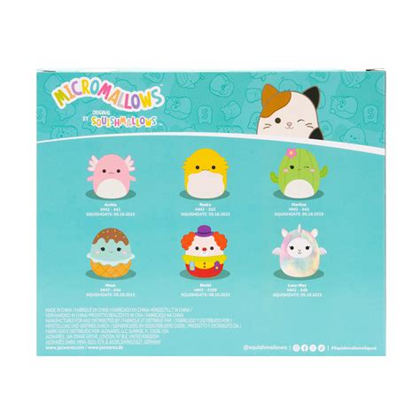 Micromallows 6 Pack Jazwares