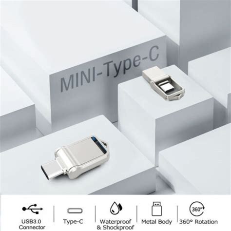 Usb 3 0 Type C 1tb Otg Flash Pen Drive Memory Thumb Stick For Samsung Android Ebay
