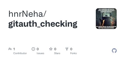 Github Hnrnehagitauthchecking