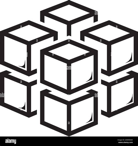 Cube Icon Illustration Element Design Stock Vector Image And Art Alamy