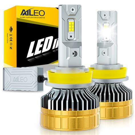 AILEO-200W-70000Lm-H7-H4-H11-Led-Lights-Super-Bright-For-Car-Headlight ...