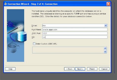 Oracle Application Framework Oaf Database Connection