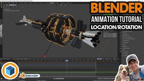 Animating Location And Rotation In Blender Blender Beginner Movement
