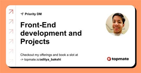 Aditya Bakshi On Linkedin Front End Development And Projects With Aditya Bakshi