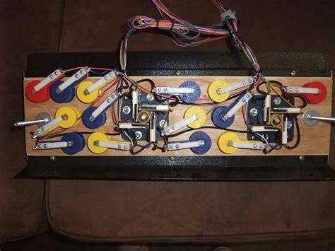 6 Button Control Panel Fully Wired Eurasian Amusements