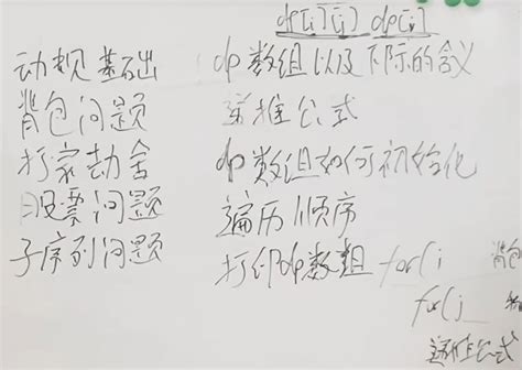 代码随想录 动态规划【总结】 Csdn博客