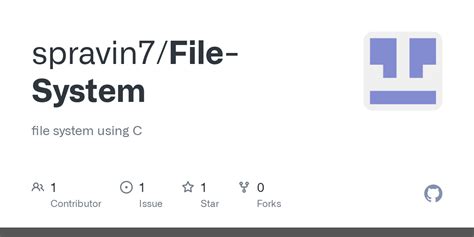 Github Spravin File System File System Using C