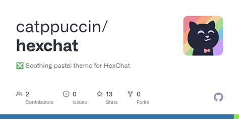 github catppuccin hexchat soothing pastel theme for hexchat