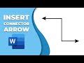 How To Insert Connector Arrow In Word The Graphic Home