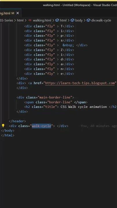 How To Brings Your Css Character To Life With A Walk Cycle Techtips
