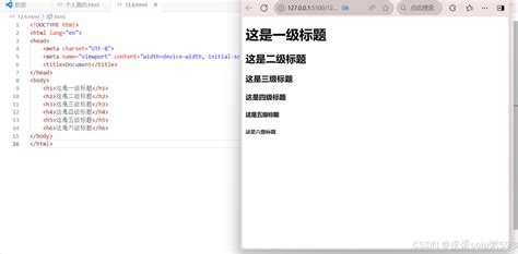 Html常用标签的使用方法及属性html Br Csdn博客