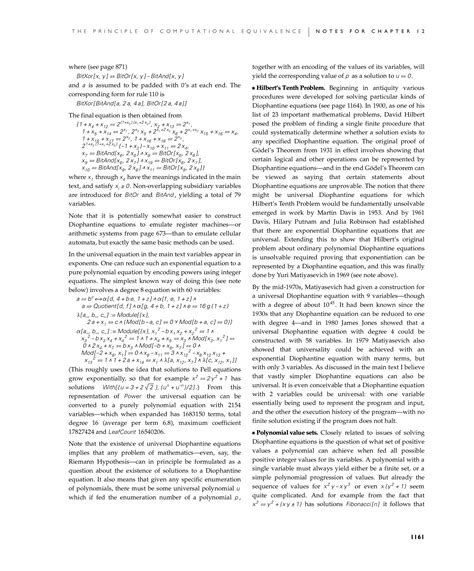 Notes For Implications For Mathematics And Its Foundations A New Kind
