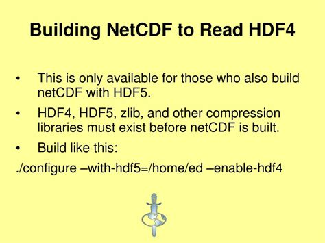 ppt netcdf 4 interoperability with hdf4 and hdf5 ed hartnett unidata