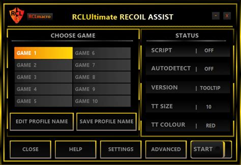 rclmacro engine autodetection maker the all in one recoil script