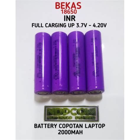 Jual Baterai Bekas Copotan Laptop Baterai Bekas Murah Berkualitas Original Inr Mah