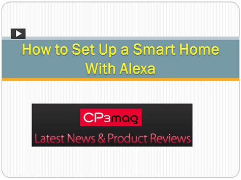 PPT How To Set Up A Smart Home With Alexa PowerPoint Presentation Free To Download Id