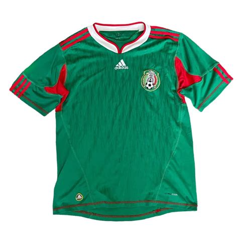 Adidas Mexico Mens Home Jersey World Cup 2010 Soccer Shop Usa