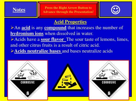 PPT Acid Properties PowerPoint Presentation Free Download ID 5299172