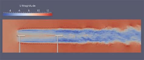 U Magnitude Field At T2 Seconds The Computed Velocity Magnitude Field