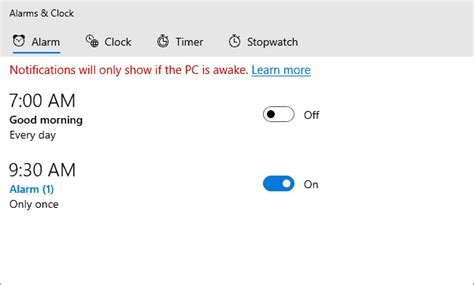 How To Use Alarms In Windows
