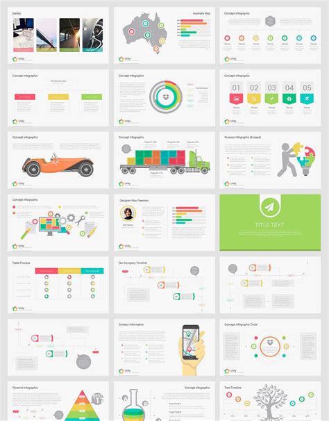 Unity Multipurpose Powerpoint Template Etsy