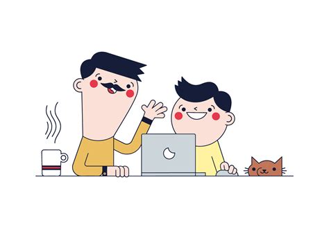 Computer Class Vector 136927 Vector Art At Vecteezy