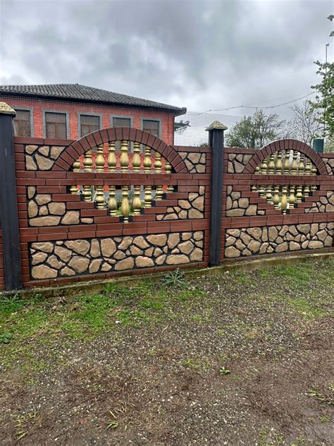 დეკორატიული დეკორატიული ღობეები იატაკის ფილები