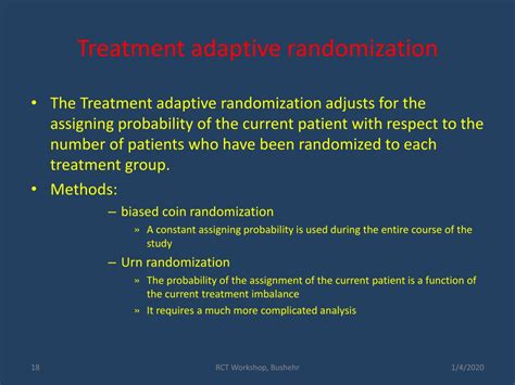 Ppt Mastering Randomization In Clinical Trials Workshop Powerpoint Presentation Id9520308