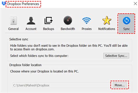 How To Move Dropbox Folder To A New Location Ways Included