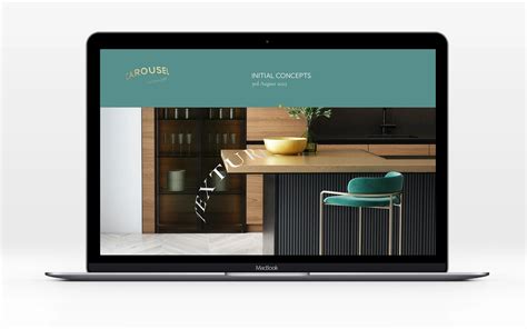 Carousel Interiors Flowing Brand Identity