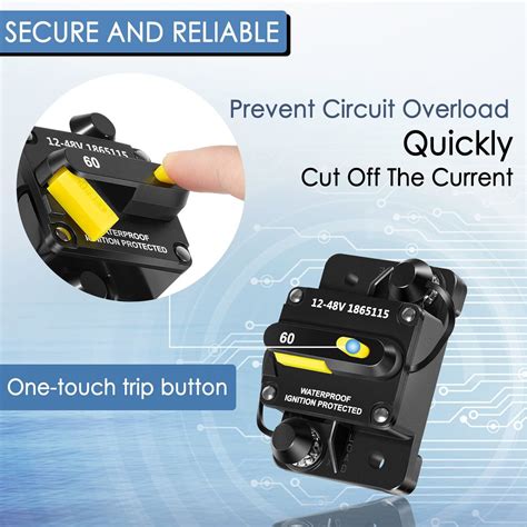 Minn Kota Circuit Breaker Mkr 27 Minn Kota Mkr 27 60 Amp Manual Reset