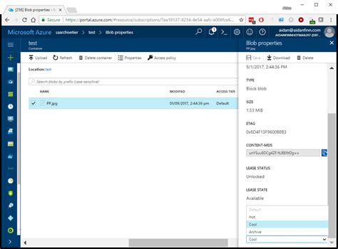 Azure Archive Storage And Blob Level Tiering Petri It Knowledgebase