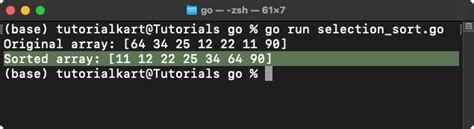 Selection Sort Algorithm Steps Example Time Complexity