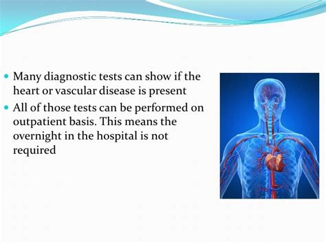 cardiovascular system diagnostic tests and procedures