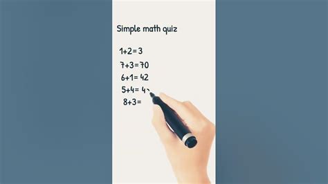 200 Simple Math Quiz You Can Do It Ytshorts Ipsmotivation