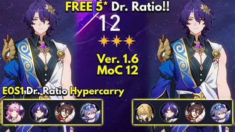 E0s1 Dr Ratio Hypercarry Memory Of Chaos Floor 12 3 Stars Honkai