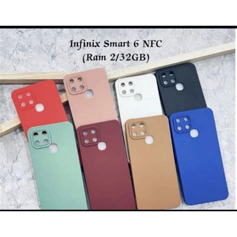 Jual Infinix Smart Case Pro Camera Matte Silikon Warna Candy Protect Kamera Casing Shopee