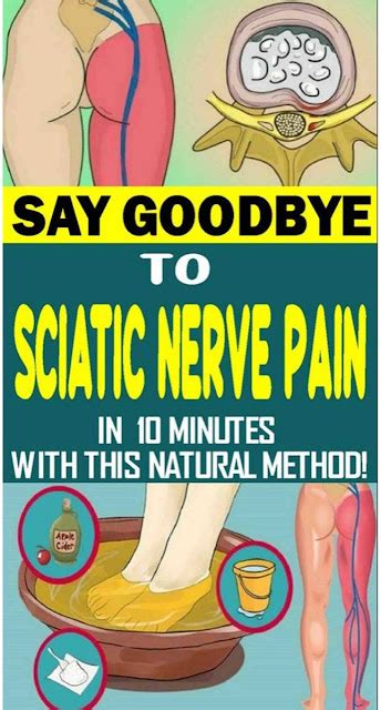 Say Goodbye To Sciatic Nerve Pain In Just 10 Minutes And This Natural