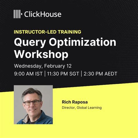 Clickhouse On Linkedin Unlock The Full Potential Of Clickhouse With Our Expert Led Query